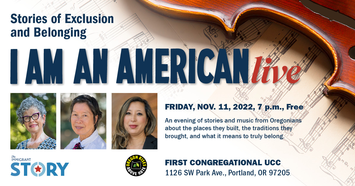 I Am an American Live | The Immigrant Story