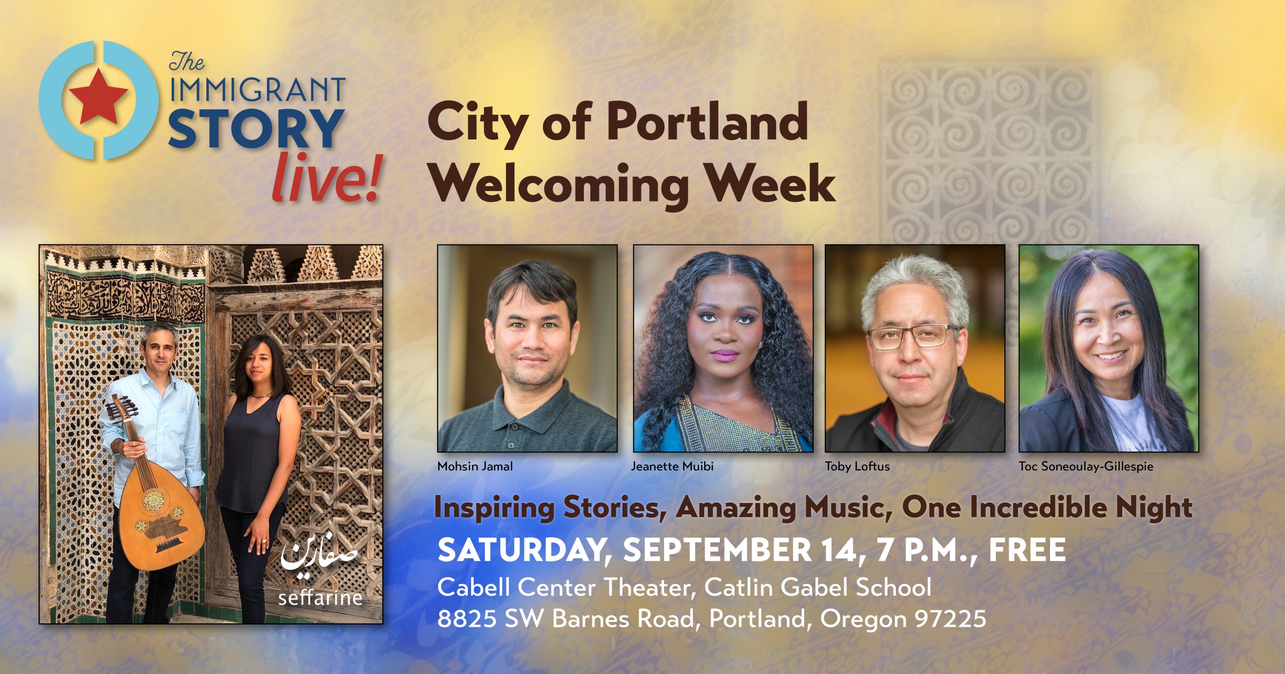 The Immigrant Story Live 2024